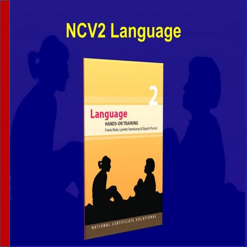 NCV 2 Language Hands-On Support Slide Show - Module 7 | PPT