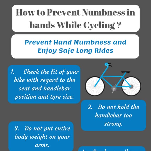 How to Prevent Numbness in hands While Cycling | PDF