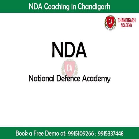 NDA Coaching in Chandigarh | PPTX