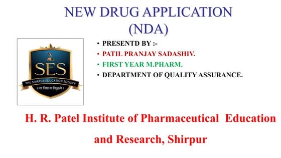 Abbreviated New Drug Application (ANDA).pptx | Pharmaceutical Industry | Industries
