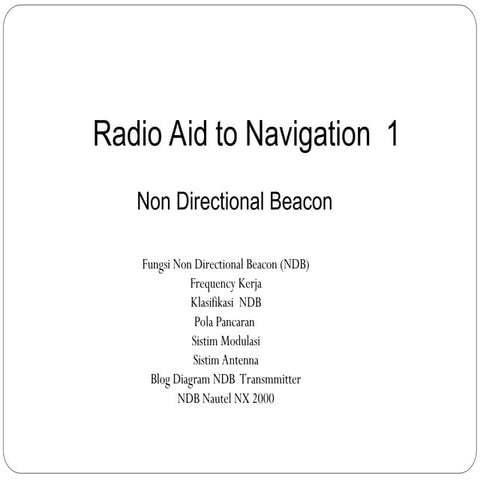 Non Directional Beacon (NDB) Slides.pptx