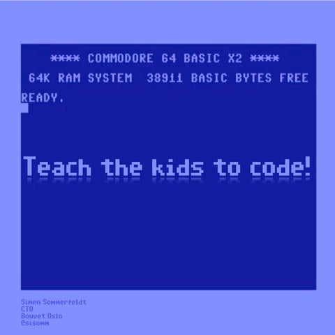 Norwegian Developer Conference: Lyntale om Lær Kidsa Koder! | PPT