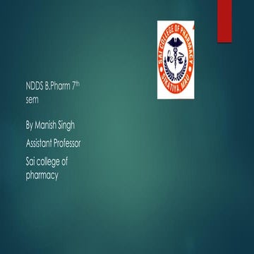 Mucoadhesive drug delivery system | PPTX