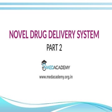 Novel drug delivery systems a research 2.pptx