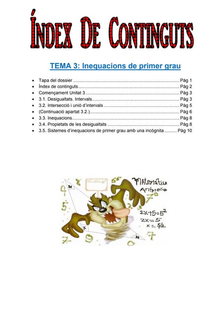 Índex de continguts | PDF