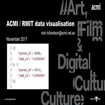 NDF 2017 - Data visualisation presentation | PPTX
