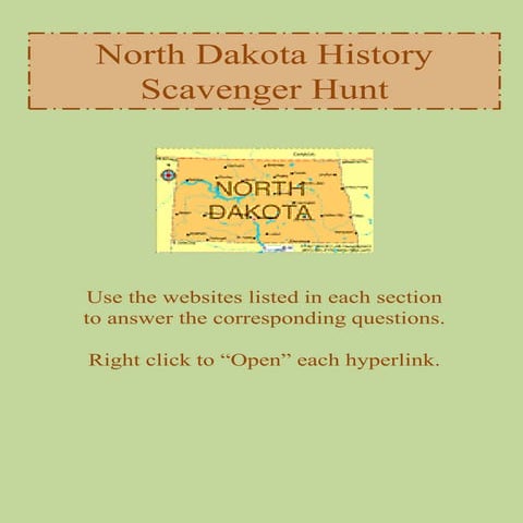 Nd history scavenger hunt | PPTX