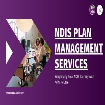 NDIS Plan Management Services: Simplifying Your Journey with Admire ...