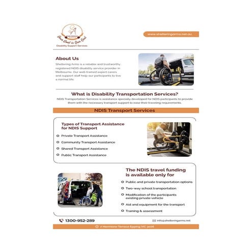 NDIS Transport Services in Melbourne.pdf