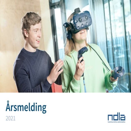 Årsmelding for Nasjonal digital læringsarena 2021 | PDF