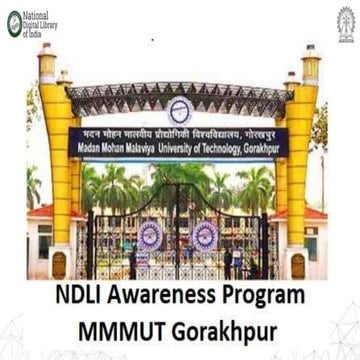 WHAT IS A DIGITAL LIBRARY? EXPLAIN NDLI AND ITS CONTRIBUTION. | PDF