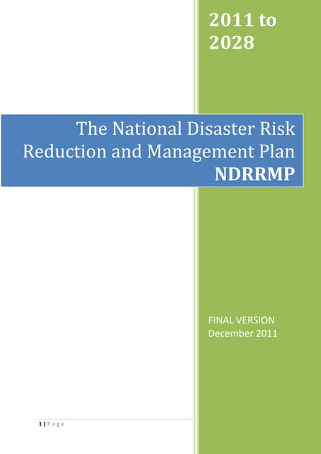 Proposed Local Disaster Risk Reduction Management Planning Process | PPT