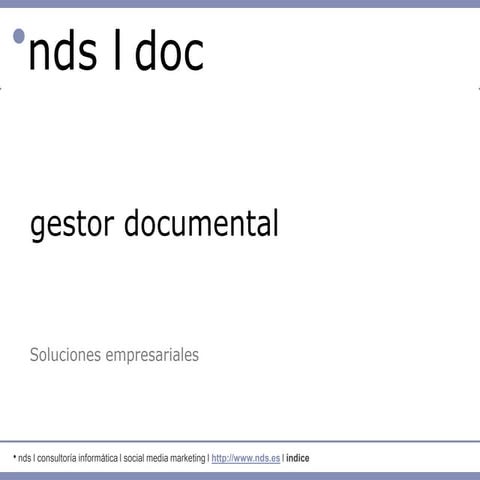 Nds l gestor | PDF