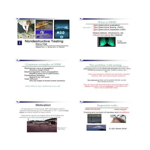 Non-Destructive Methods of Geophysical Engineering | PDF