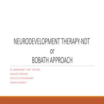 vojta therapy | PPTX