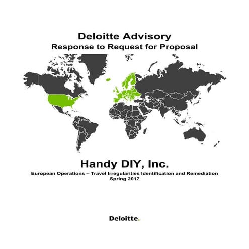 Deloitte Advisory RISE Case Competition | PDF
