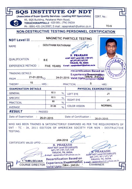 NDT Level II-RT | PDF | Medical Tests | Medical Health