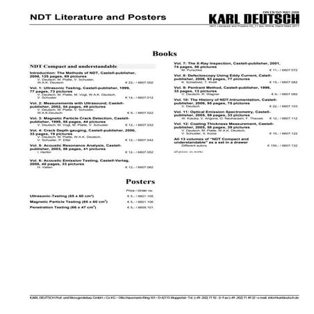 Ndt literature and posters 03 11 | PDF
