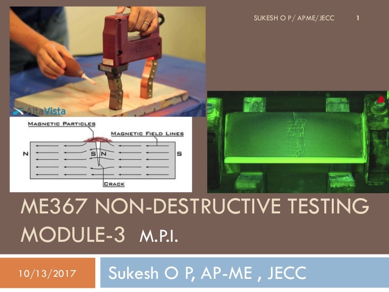 Magnetic Particle Inspection (MPI)- NDT