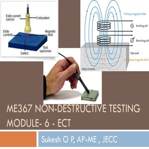 Eddy Current Testing Ect Ndt Ppt