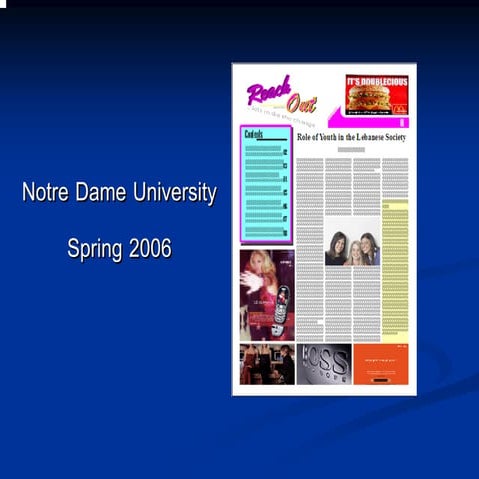 Ndu Senior Advertising Project | Reach Out Magazine | PDF