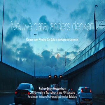 Floating Car Data and Traffic Management | PPT