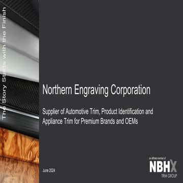 Northern Engraving | Modern Metal Trim, Nameplates and Appliance Panels ...