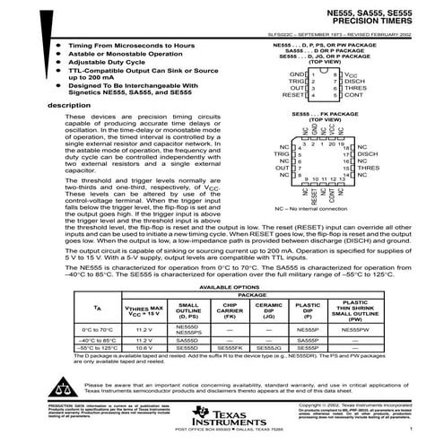 Ne555 | PDF