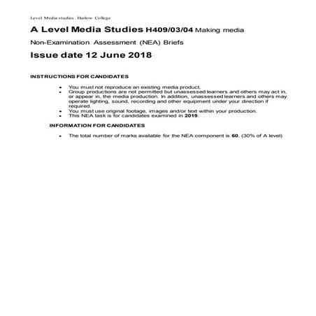 Introduction the Media Studies | PPTX