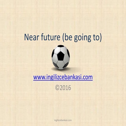 Near future-tense-be-going-to | PPTX