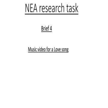 Nea research task | PPTX