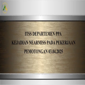NEARMISS 1.pptxdgfdgdfdfgdfgdfgdgfdfgdfgd | PPT