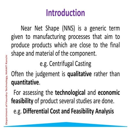 Near Net Shape Processes Pdf