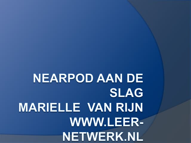 Instuctie Nearpod | PDF