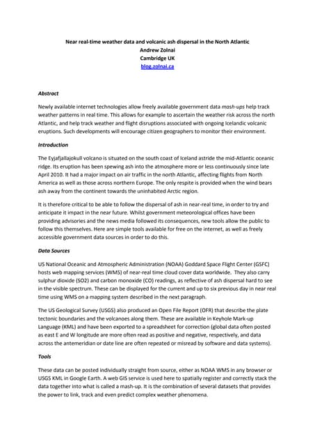 ANALYSIS OF HISTORICAL WEATHER DATA | PPT