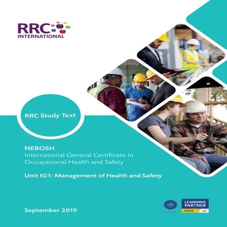 NEBOSH Unit IG1 | PDF