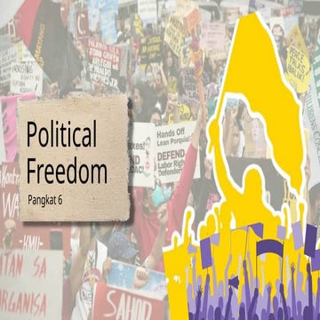 political freedom for araling panlipunan | PPTX