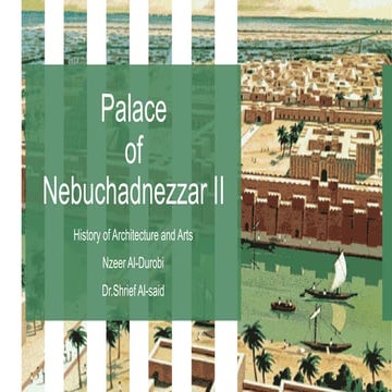 Nebuchadnezzar Ii Palace Nebuchadnezzar: An Archaeological Biography