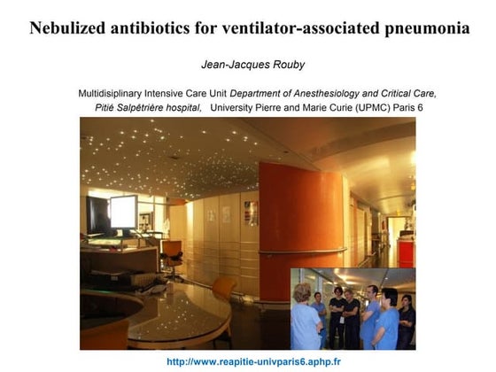 Nebulized antibiotics: By:Prof. Khaled Hussein, MD Professor of ...