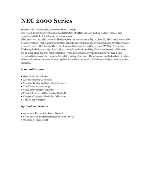 Radio_2212 ERS data sheet and specifications Ericsson | PDF
