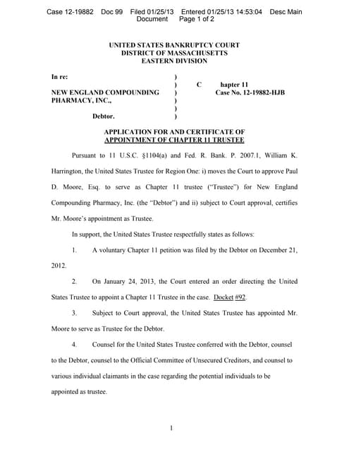 Unopposed motion for medical treatment | PDF