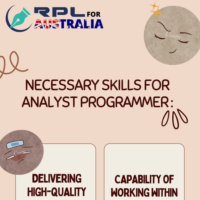 Necessary skills For Analyst Programmer | PDF