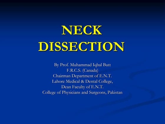 Levels of lymph nodes in head and neck | PPT