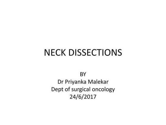 Neck Levels.. a presentation of the various Neck Levels | PPTX ...