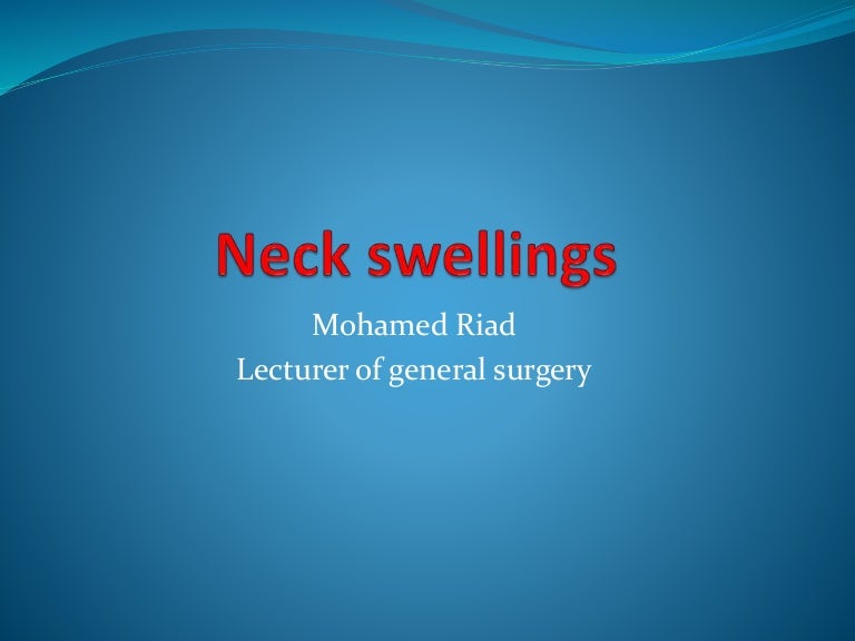 Neck Swellings