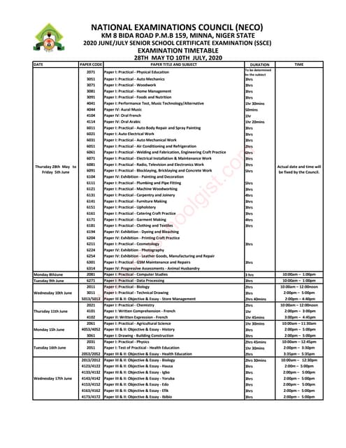 TASU Admission List for 2019/2020 Academic Session 1st, 2nd ...