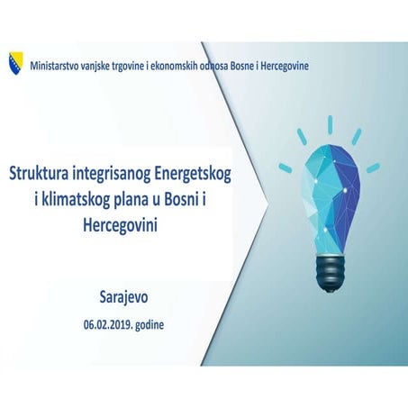 Dr. Admir Softic, Assistant Minister of Energy Sector | PPT