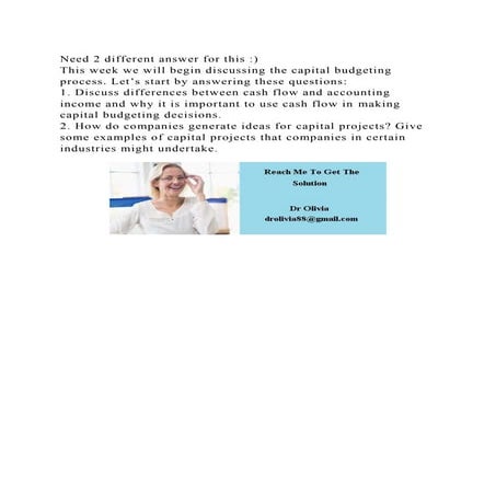 Need 2 different answer for this )This week we will begin discuss.docx ...