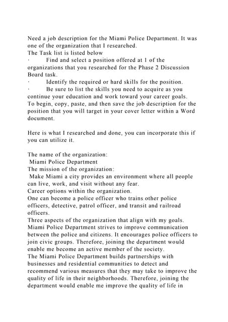 Need for Cultural Competence Use this Discussion to practice as a .docx