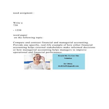 need assigment Write a 750- 1250word paper on t.docx